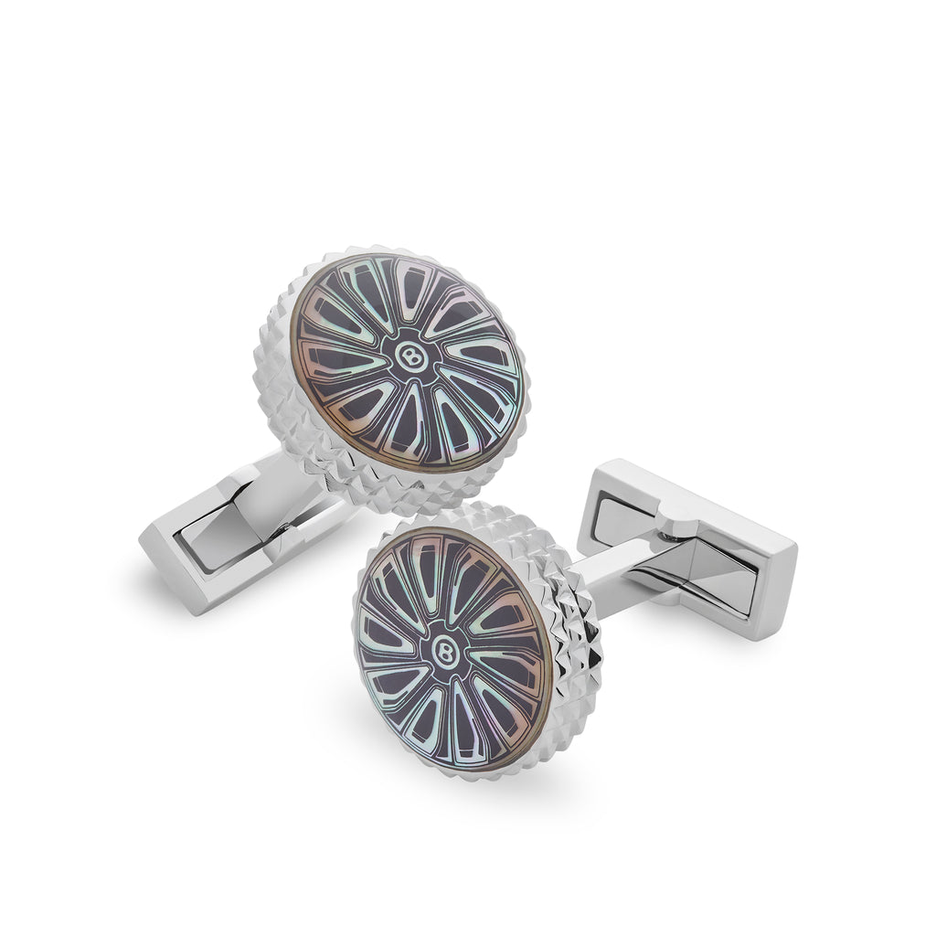 Mulliner Wheel Cufflinks – The Bentley Collection